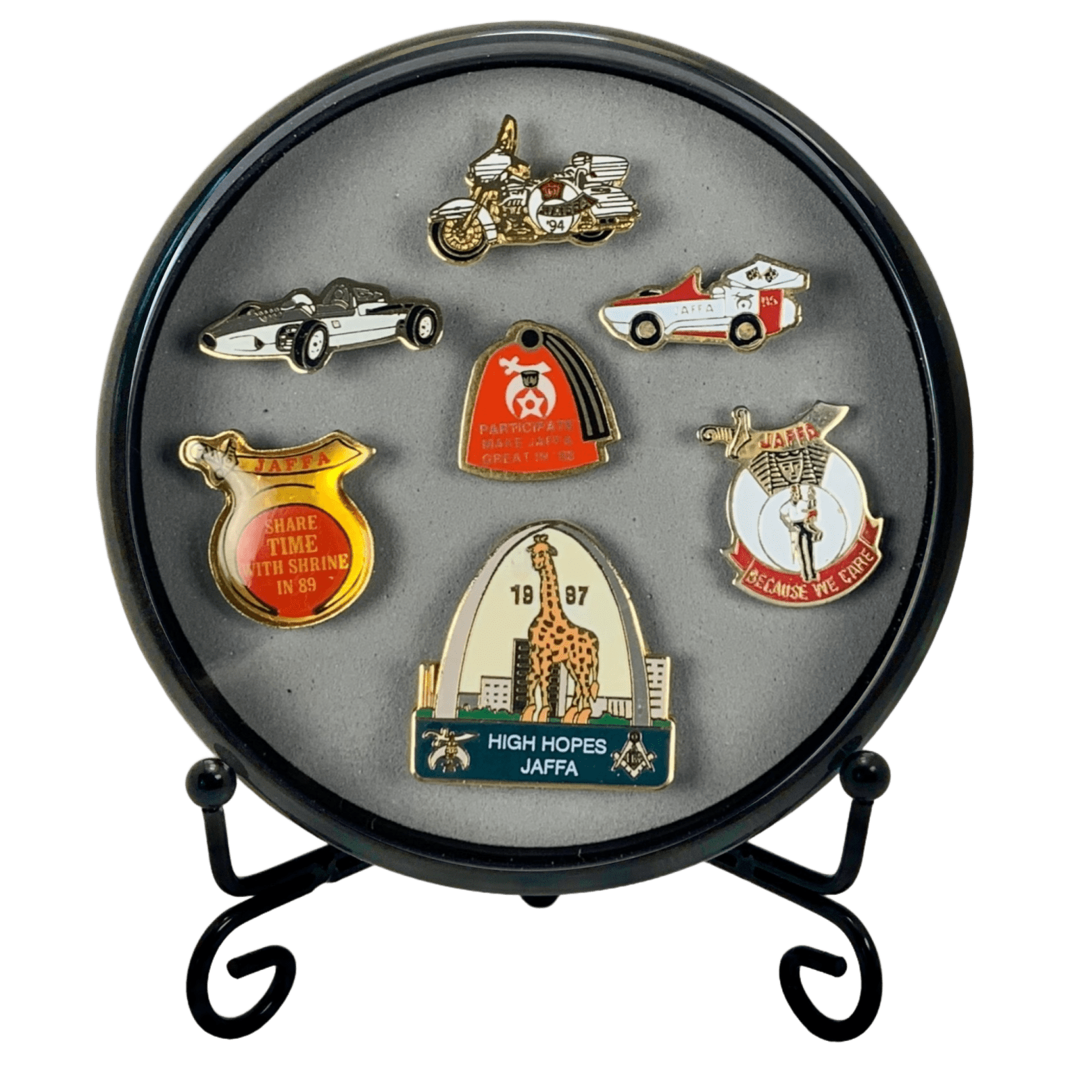Pin Display Case With Stand Kudos Lapel Pin Collection Shadow Box